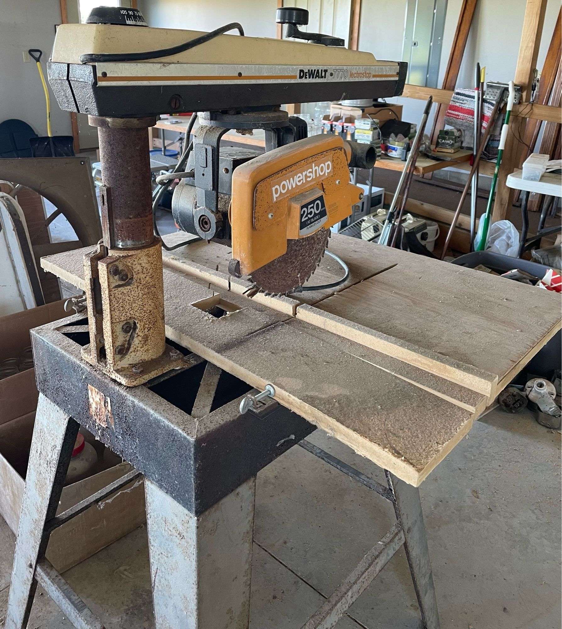 Dewalt 7730 powershop 250 store