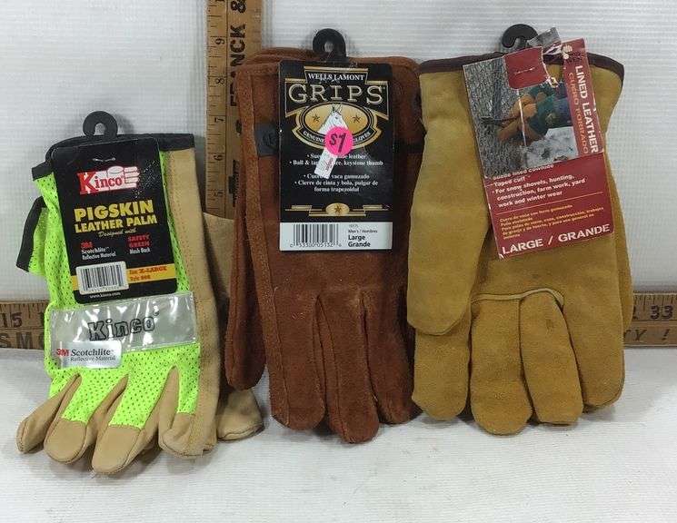 Large and Extra Large Work Gloves - Sherwood Auctions
