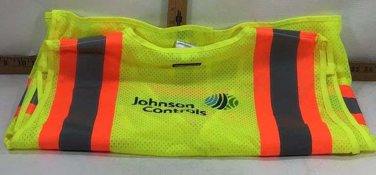 Johnson Control HI-VIS Vest! - Sherwood Auctions