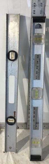 Assorted Metal Levels - Sherwood Auctions