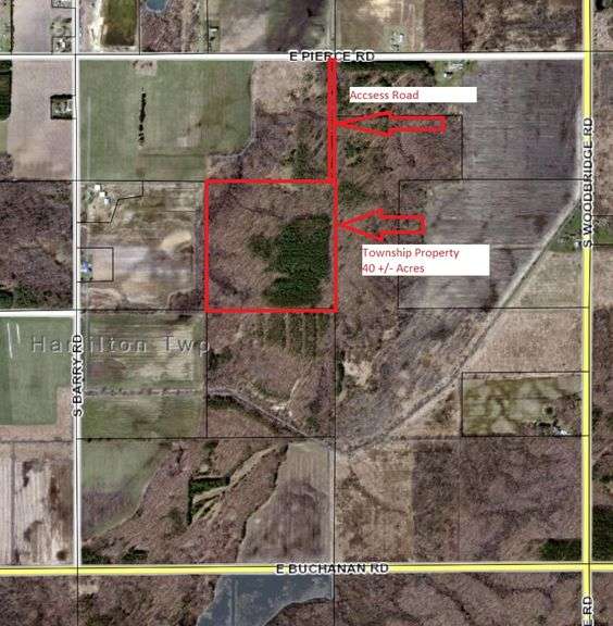 Hamilton Township Real Estate Online Auction: 40 +/- Acres of Hunting ...