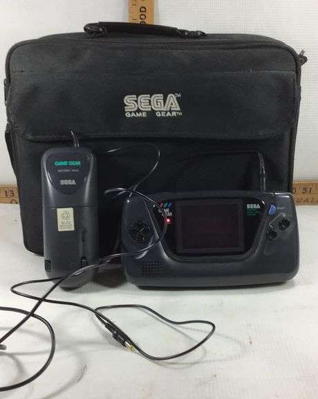SEGA Portable Video game system with Rechargeable Portable Battery Pack ...