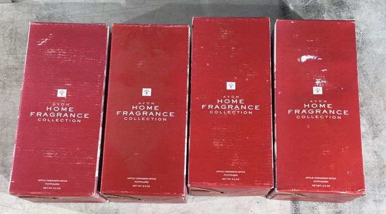 4 Boxes of Avon Home Fragrance Collection Apple Cinnamon Spice ...