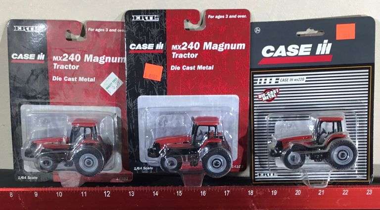 Case IH MX Series Die-Cast 1/64 Tractors - Sherwood Auctions