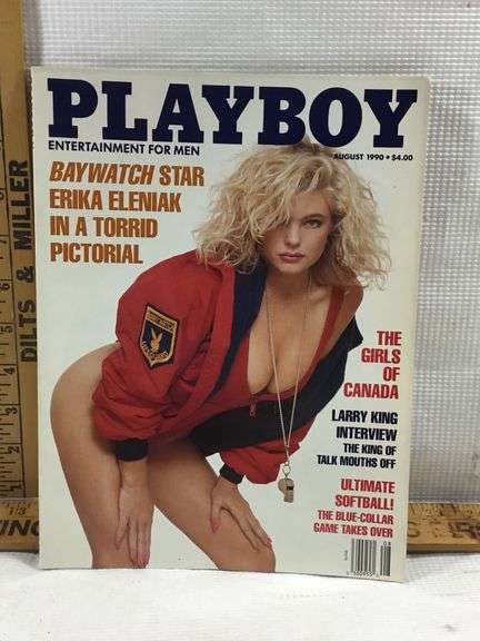 Playboy 1990 Erika Eleniak - Sherwood Auctions
