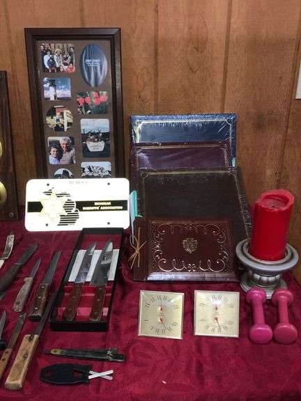 Wall Hanging Barometer, Commemorative Bicentennial Rug, Photo Albums ...