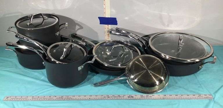 Calphalon Pots & Pans 16pc. Set - Sherwood Auctions