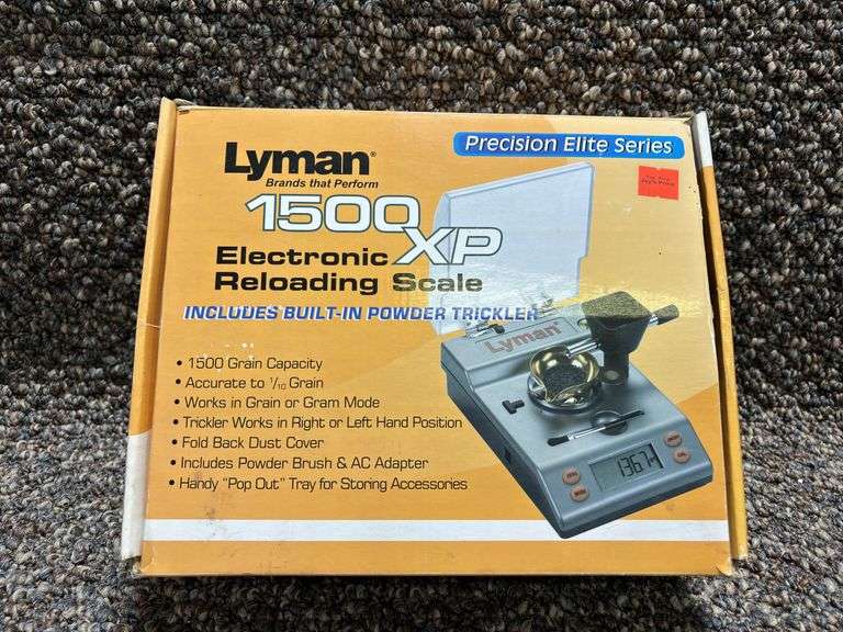 Lyman 1500 XP Electronic Reloading Scale - Sherwood Auctions