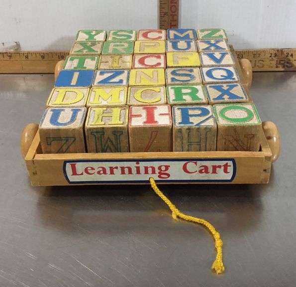 Learning Cart With Blocks - Sherwood Auctions