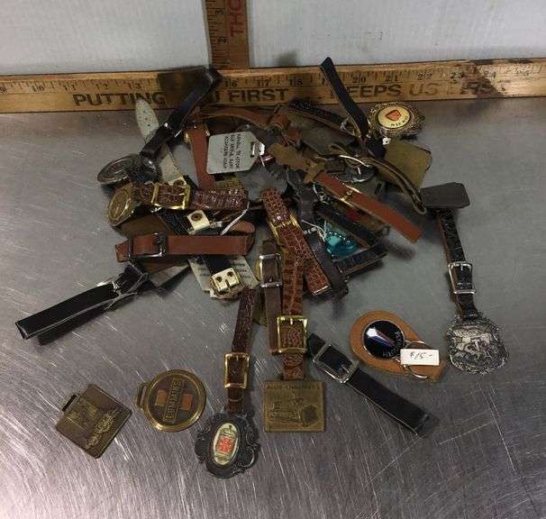 Watch Fobs, Keychains and More - Sherwood Auctions