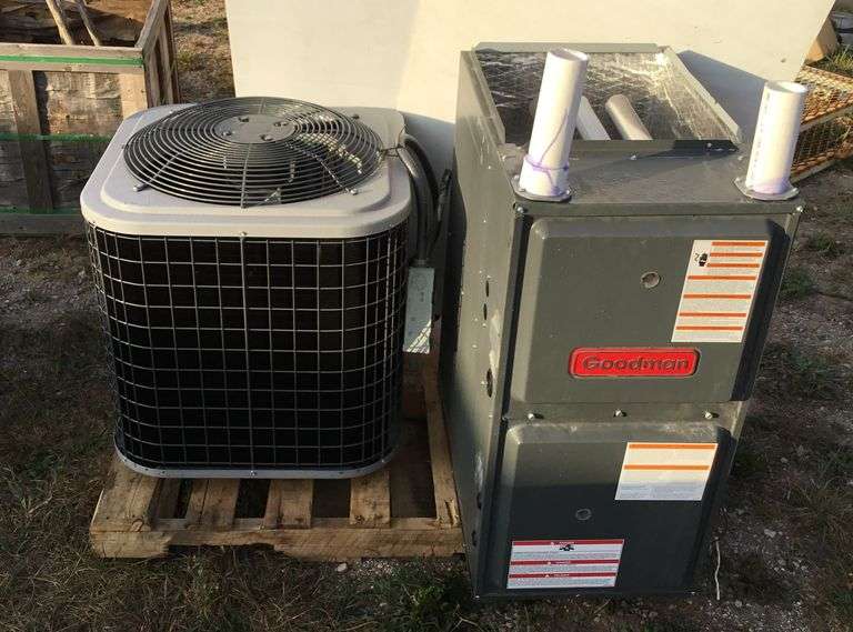 Goodman Furnace, Outdoor Air Conditioner Unit - Sherwood Auctions