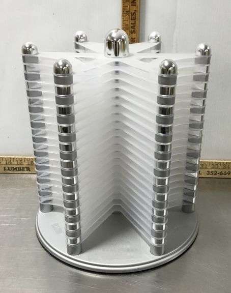Spinning CD Rack - Sherwood Auctions
