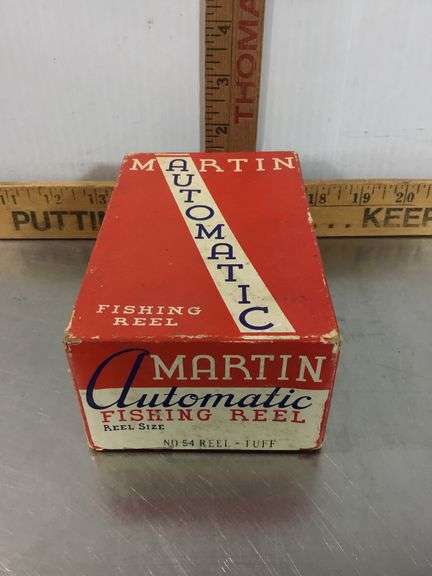 Vintage Martin Automatic Fishing Reel - Sherwood Auctions