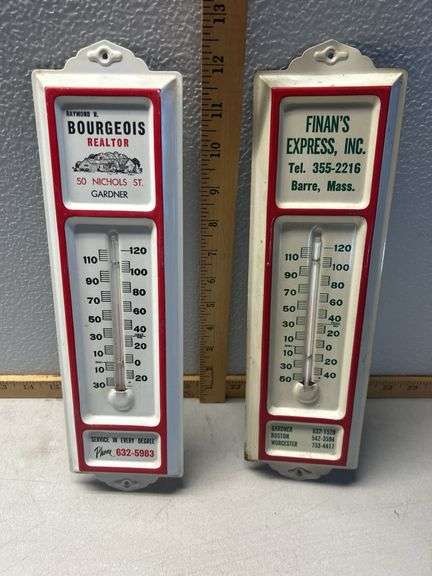Collectible Advertising Thermometers - Sherwood Auctions