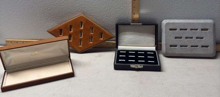 Empty Ring Holding Containers - Sherwood Auctions
