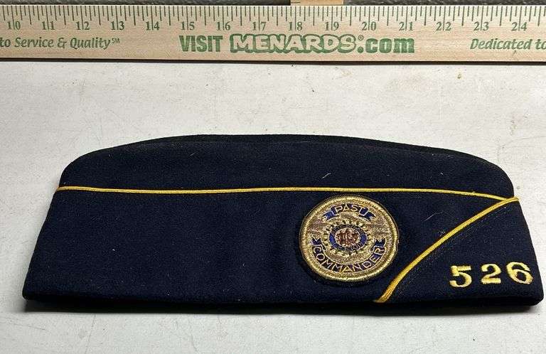 American Legion New York Past Commander Cap - Sherwood Auctions