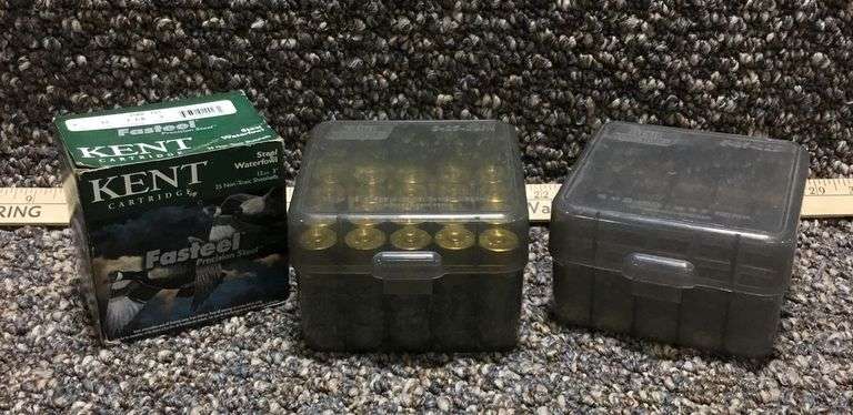 KENT Shotgun Shells and Cases - Sherwood Auctions
