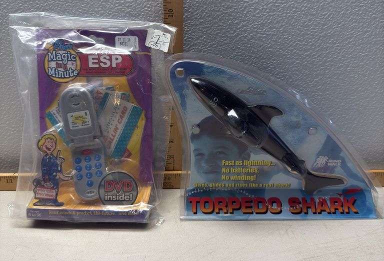Torpedo Shark & Mac Kings Magic In A Minute ESP Phone - Sherwood Auctions