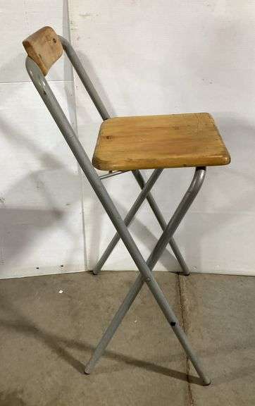 Cosco Step Stool & High Top Folding Chair - Sherwood Auctions