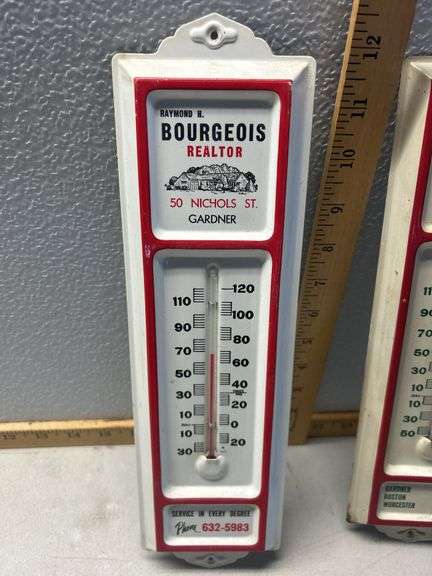 Collectible Advertising Thermometers - Sherwood Auctions