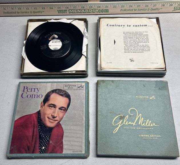 Perry Como Records & Glenn Miller Limited Edition Records - Sherwood ...