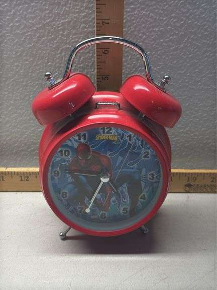 Spider-Man Alarm Clock - Sherwood Auctions