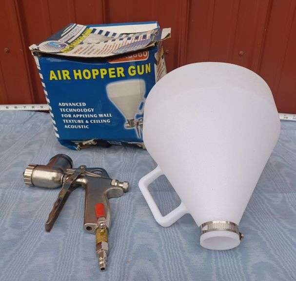 New Air Hopper Gun For Applying Wall and Ceiling Texture - Sherwood ...