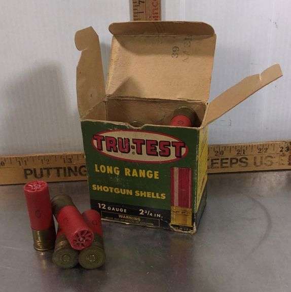 Try-Test Long Range 12 Gauge 2-3/4” Shotgun Shells - Sherwood Auctions