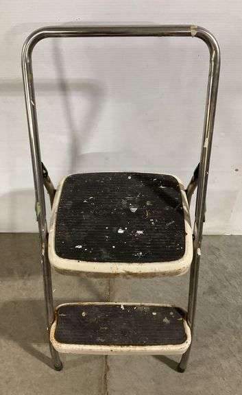 Cosco Step Stool & High Top Folding Chair - Sherwood Auctions