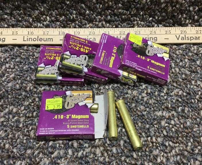 .410 -3” Magnum Shotgun Shells - Sherwood Auctions