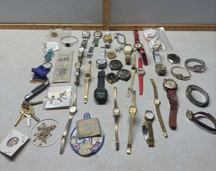 Timex Watches, Watch Parts/Faces, Patches & More - Sherwood Auctions