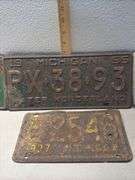 1937-1973 Michigan License Plates - Sherwood Auctions