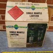 Single Mantle Propane Lantern Wenzel #263-676 - Sherwood Auctions