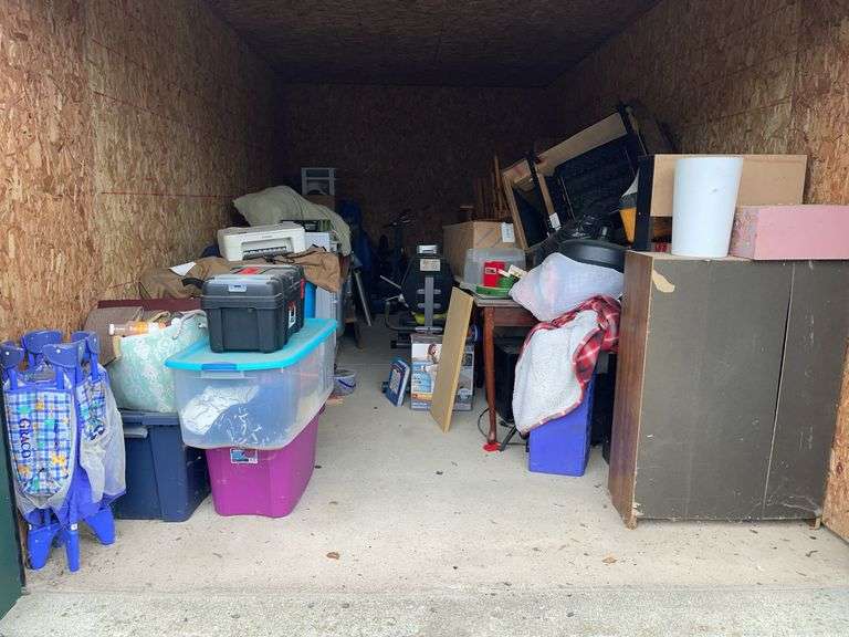 10’x20’ Storage Unit- Debra Moyer- Freedom Storage/Alma - Sherwood Auctions
