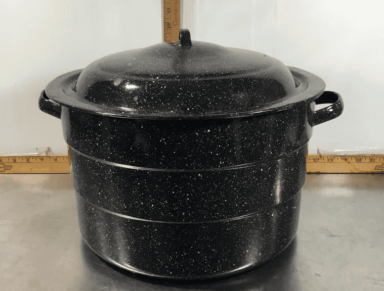 Large Granite Ware Canning Pot - Sherwood Auctions