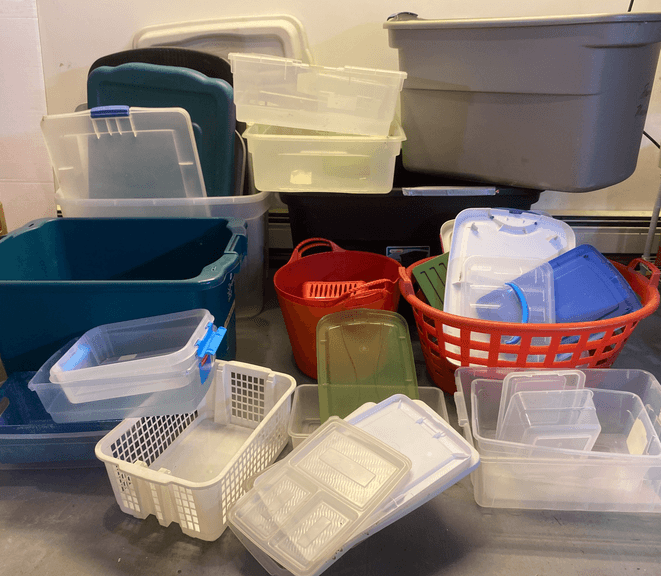 Large Amount of Storage Containers - Sherwood Auctions