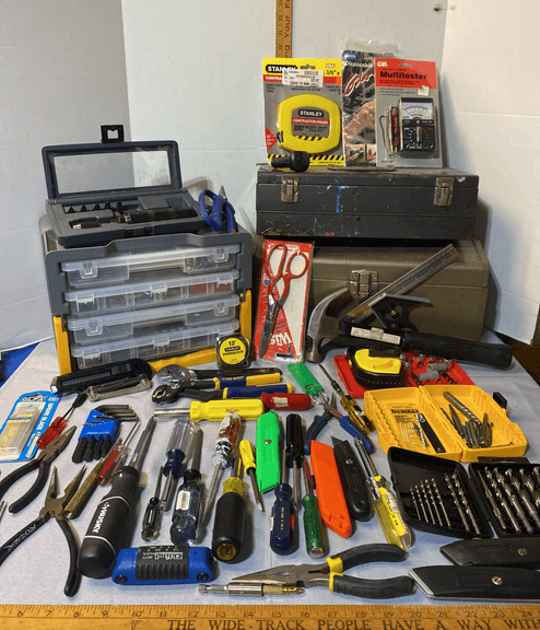 Tools Boxes, Hammers, Drill Bits, Screwdrivers and More - Sherwood Auctions