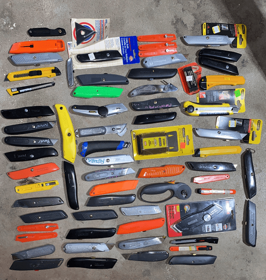 X-Acto Knives, Utility Blades and Box Cutters - Sherwood Auctions