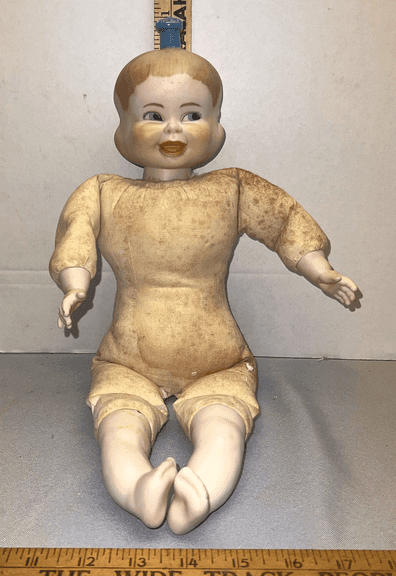 Porcelain Baby Doll w/ Three Facial Expressions (3 Faced Baby ...