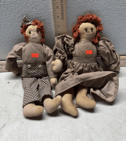 Two Vintage Redhead Dolls Sherwood Auctions