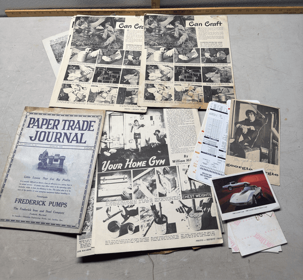 Can Craft Newspaper, Paper Trade Journal & More Collectibles - Sherwood ...