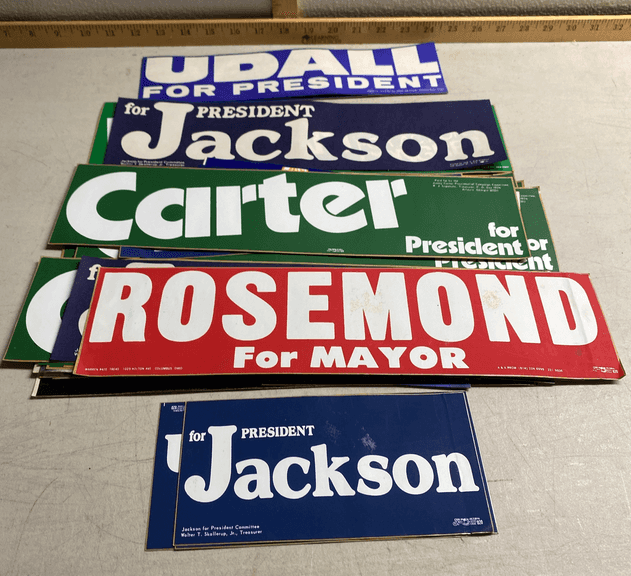 Collection of Bumper Stickers - Sherwood Auctions
