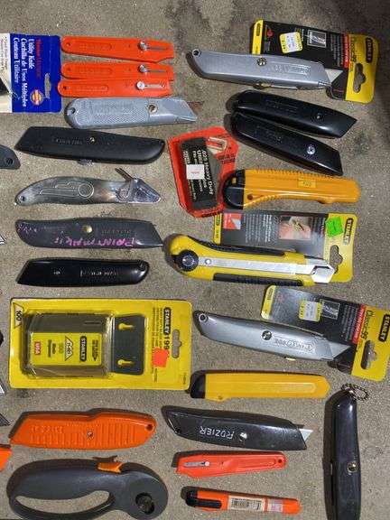 X-Acto Knives, Utility Blades and Box Cutters - Sherwood Auctions