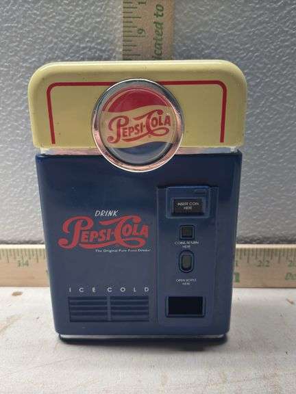 Pepsi-Cola Coin Bank - Sherwood Auctions