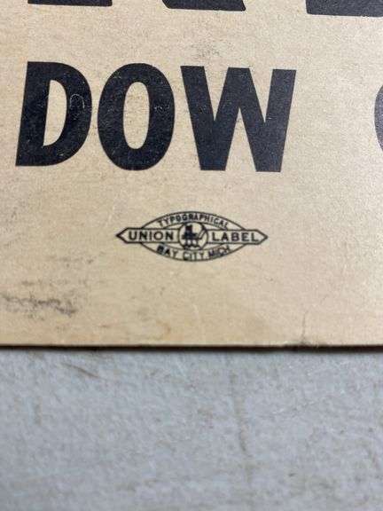 Local 12075 On Strike Against Dow Chemical Poster - Sherwood Auctions