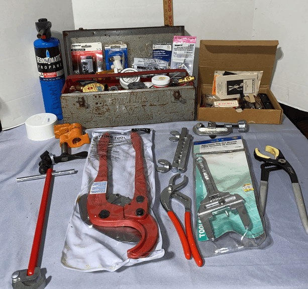 Orbit 2” PVC & Poly Pipe Cutting Tools, Slip-Nut Wrench, Pipe Cutter ...