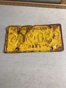 Michigan Farm License Plate 1960 - Sherwood Auctions