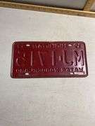 Michigan Water Wonderland License Plate 1957 - Sherwood Auctions