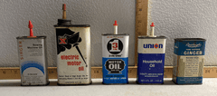 Union 76 Household Oil Can, Triple X Electric Motor Oil Can, and More ...