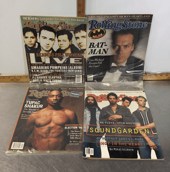 Stack Of Rolling Stones Magazines - Sherwood Auctions